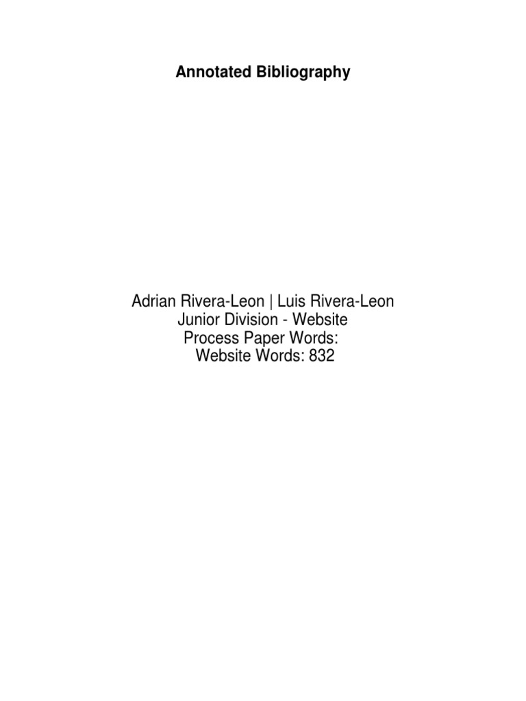 NHD Annotated Bibliography | PDF | Samuel Pepys