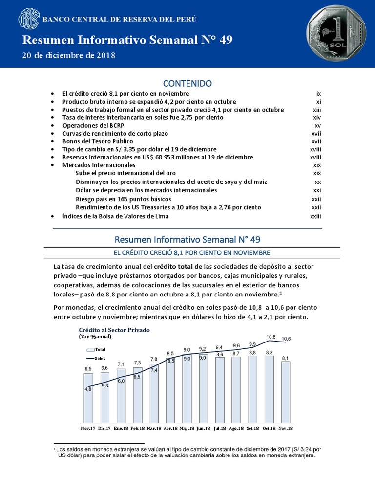 Resumen Informativo PDF | PDF | Bancos | Economias