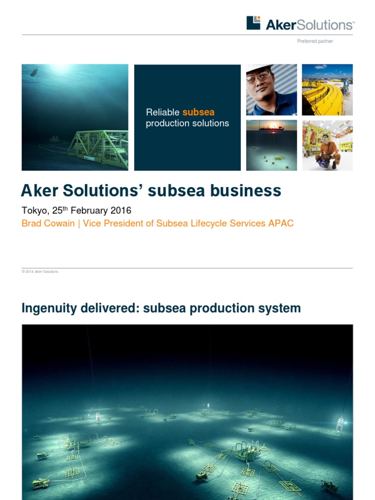 Aker Solutions' Subsea Business | PDF | Subsea (Technology) | Petroleum ...