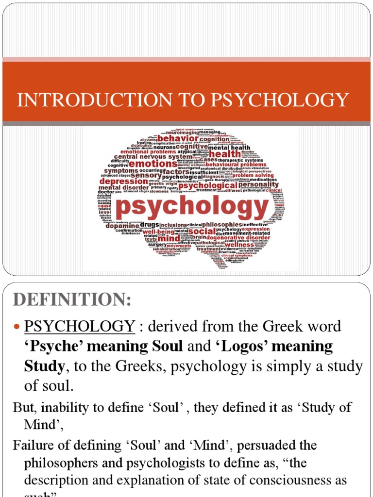 3.1 Basic Psychology | PDF | Unconscious Mind | Psychology