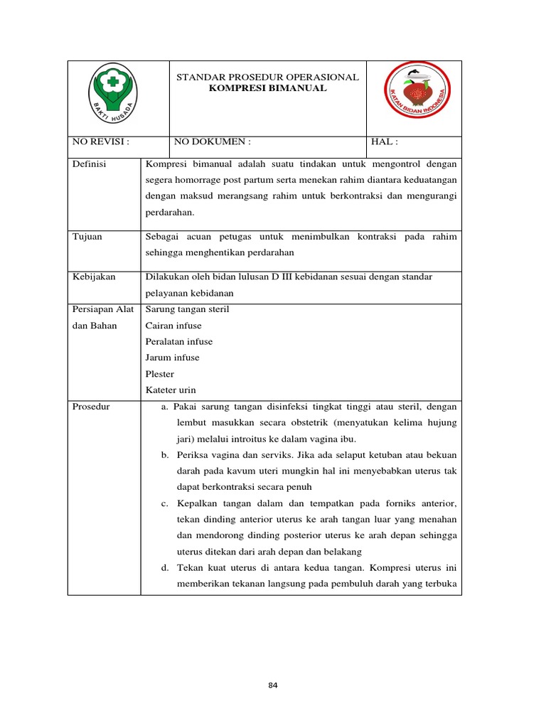Sop Kbi Kbe Kaa | PDF | Kesehatan Holistik