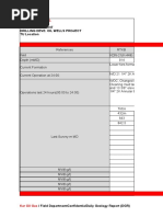 FINAL DP # 5 - 9 5-8 Casing Tally | PDF | Structural Engineering | Cement