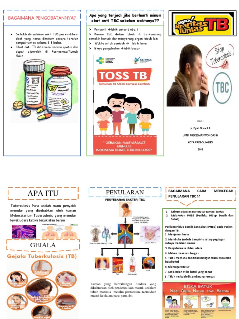 Leaflet PHBS TB | PDF