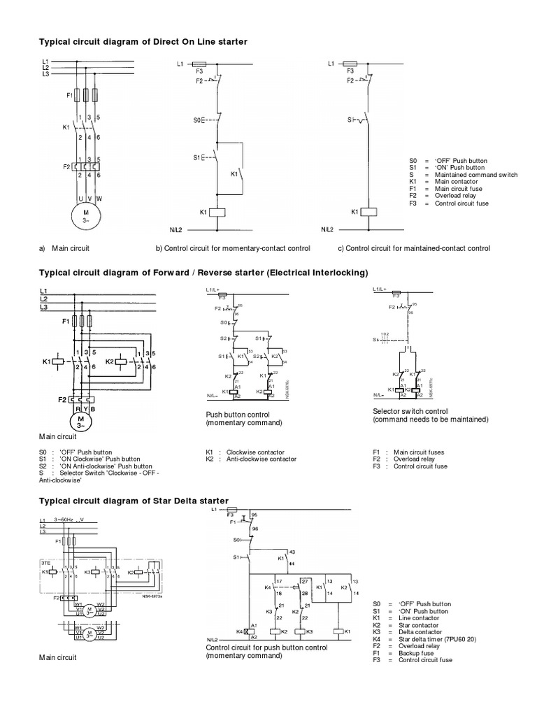 3 Phase Electrical Schematics PDF | PDF