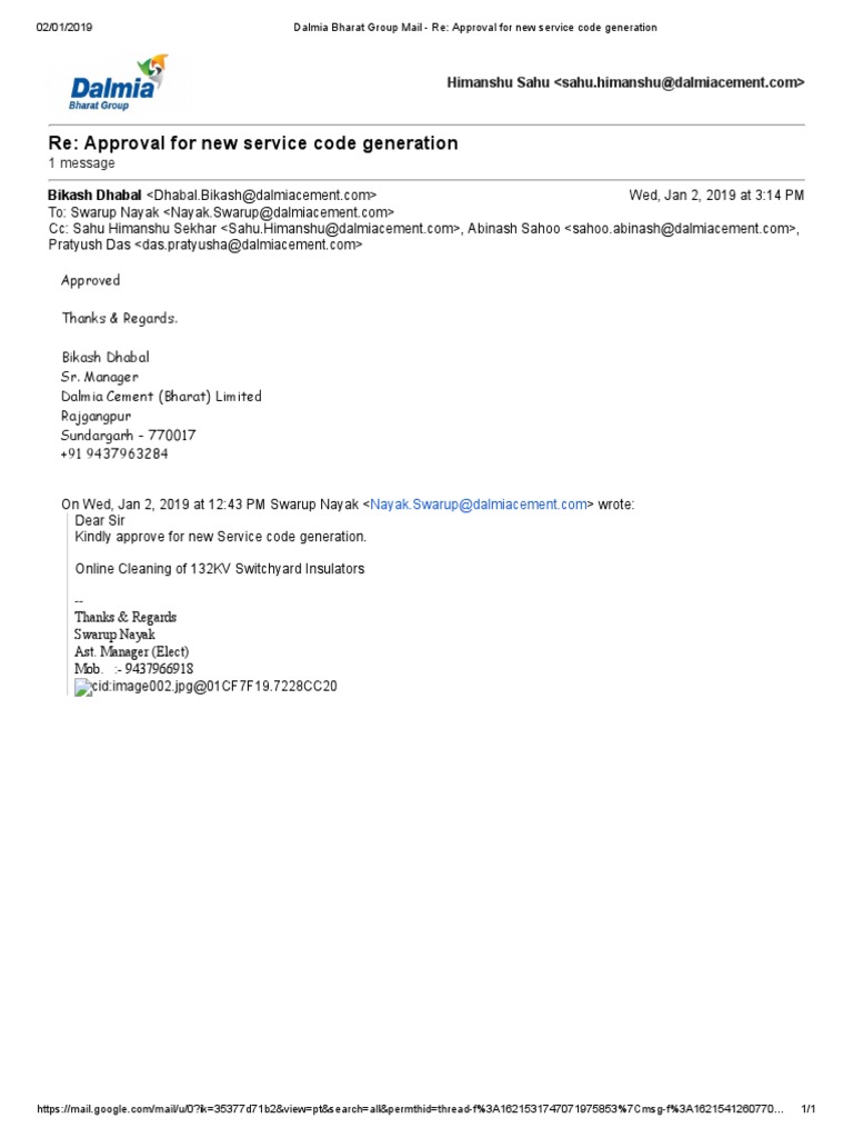 Approval for New Service Code | PDF