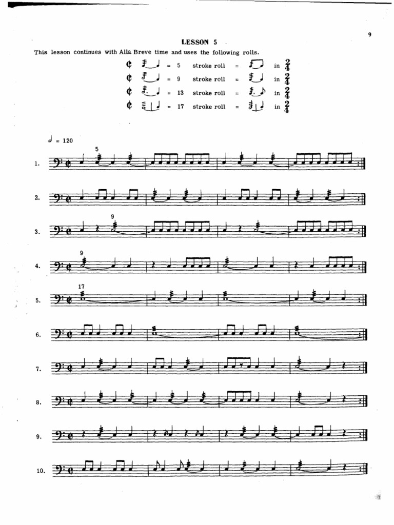 56439037-Vic-Firth-Snare-Drum-Method-Book-2-Intermediate 10 PDF | PDF