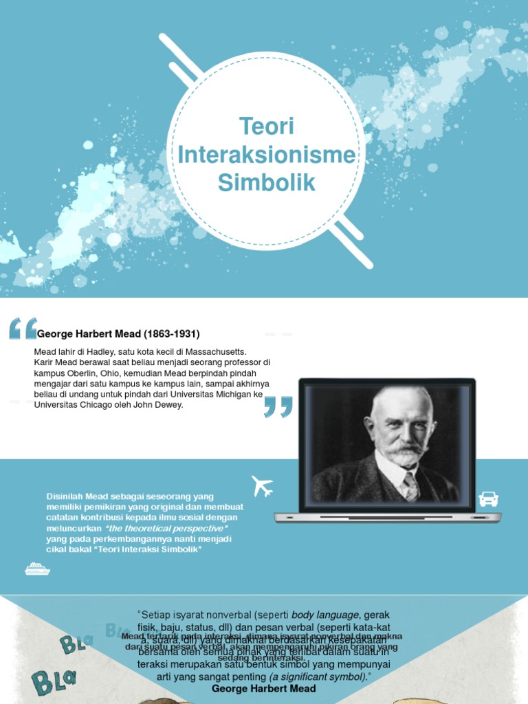 Teori Interaksionisme Simbolik | PDF