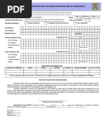 FEO FORM No. 5 Firearm Registration Application Purchase | PDF