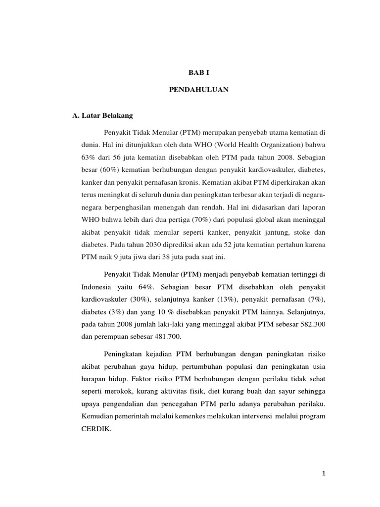 Makalah Program CERDIK | PDF