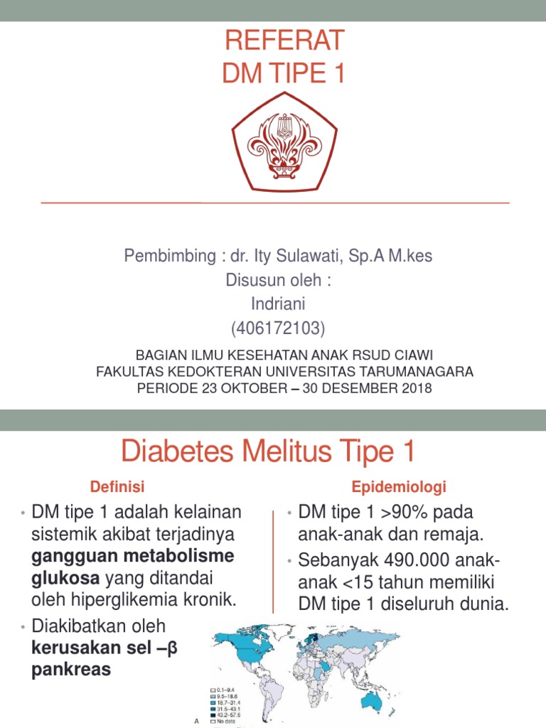 Diagnosis dan Penanganan DM Tipe 1 | PDF | Kesehatan Holistik | Sains ...