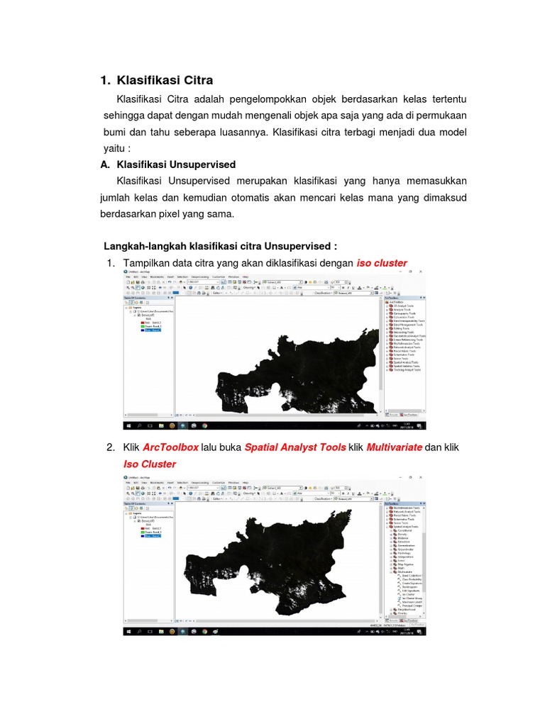 Klasifikasi Citra: Supervised vs Unsupervised | PDF | Komputer ...