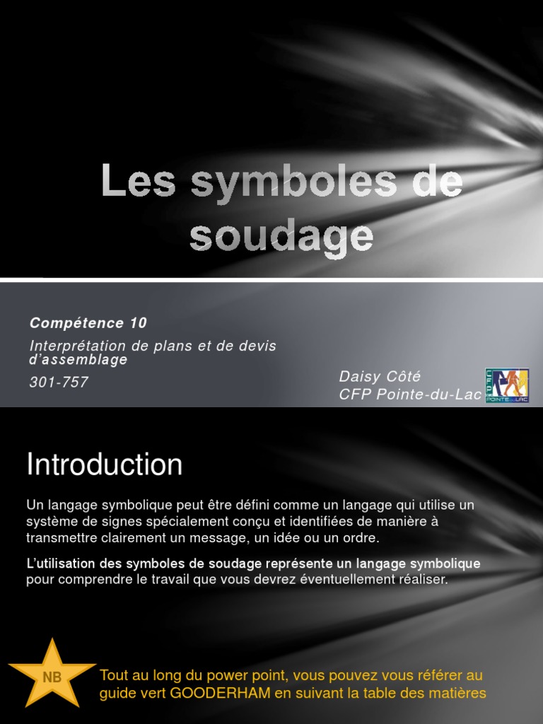 Les Symboles de Soudage | PDF | Joindre | Soudage