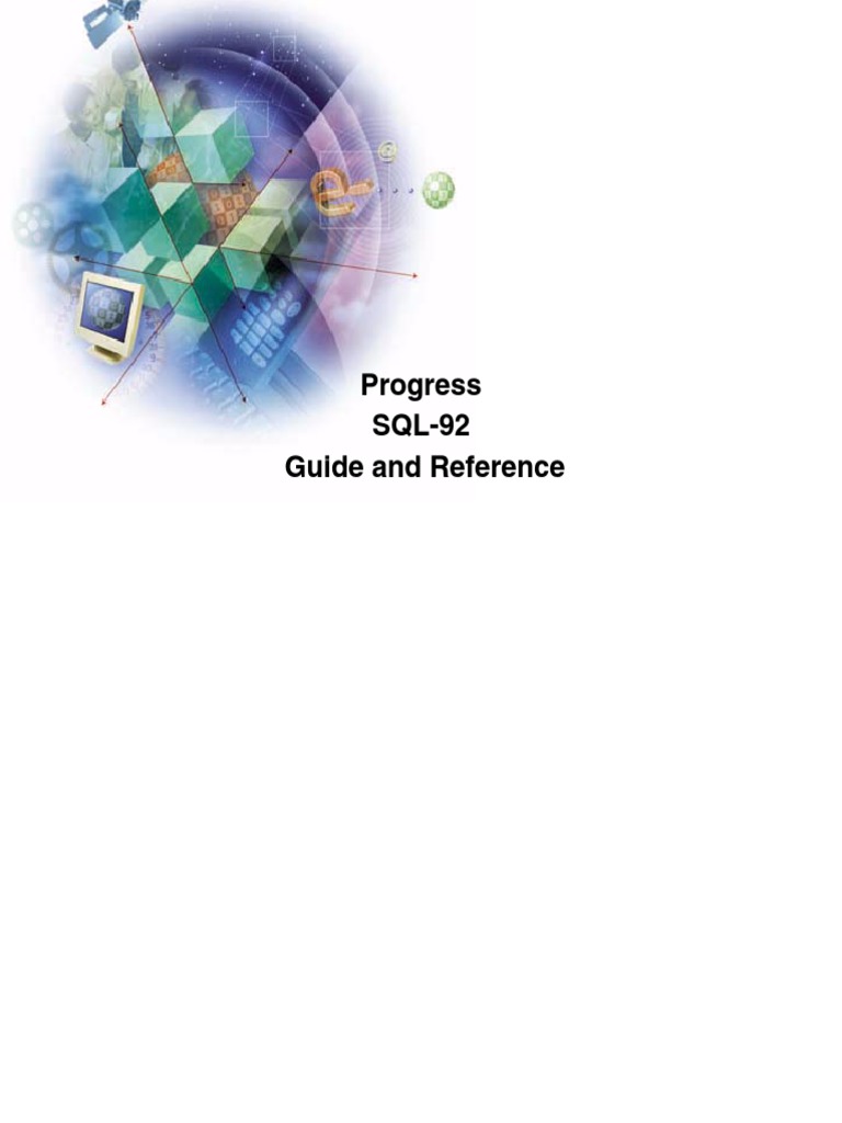 Progress SQL | PDF | Data | Software Development