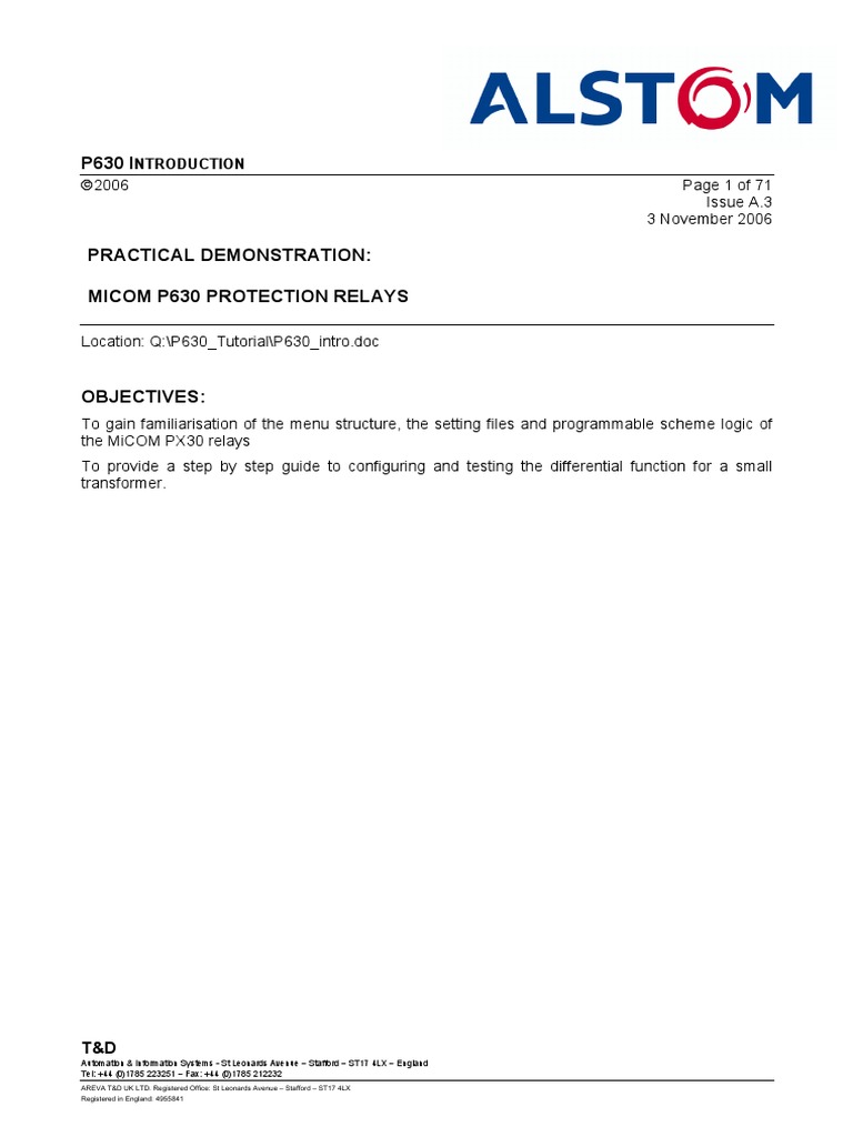 P630 Demo | PDF | Parameter (Computer Programming) | Subroutine