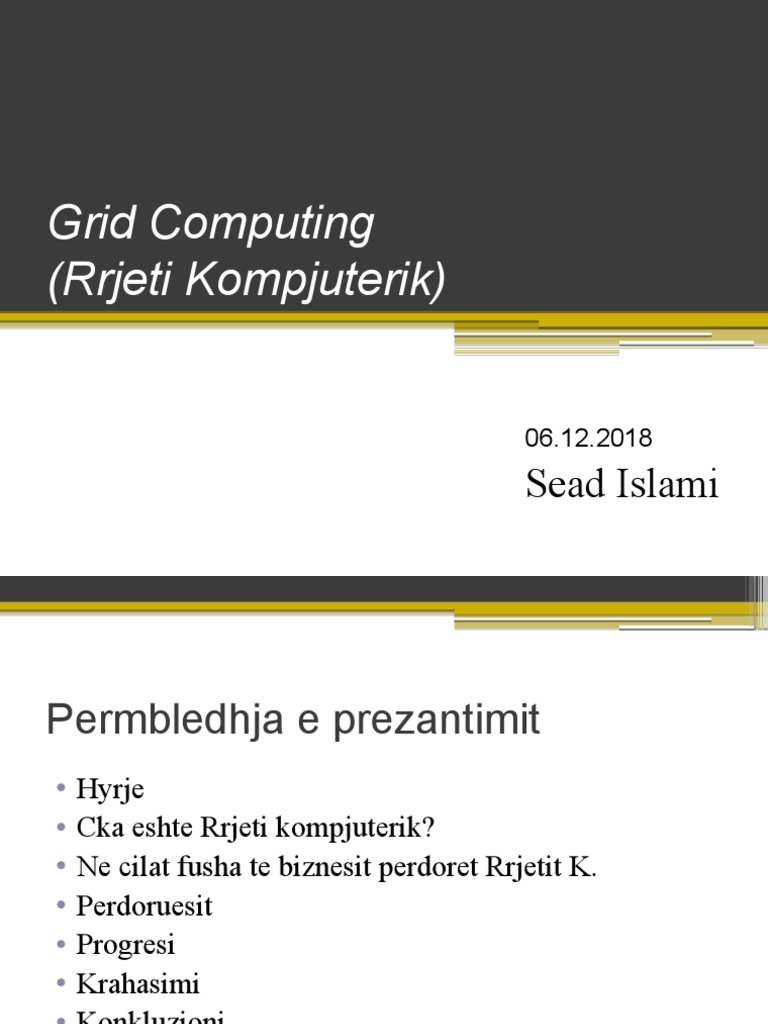 Grid Computing | PDF