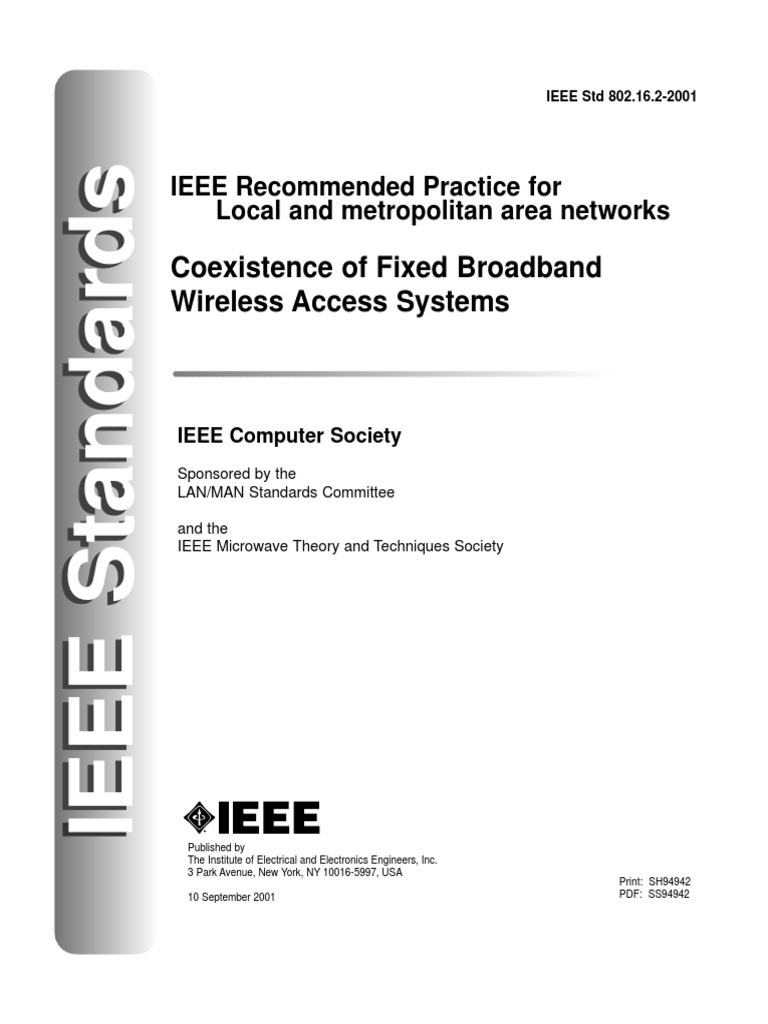 IEEE Standart | PDF | Duplex (Telecommunications) | Osi Model