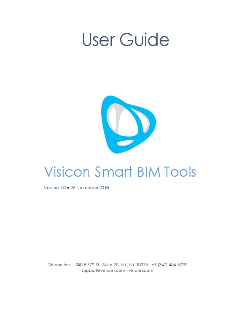 Visicon User Guide | PDF | Autodesk Revit | Building Information Modeling