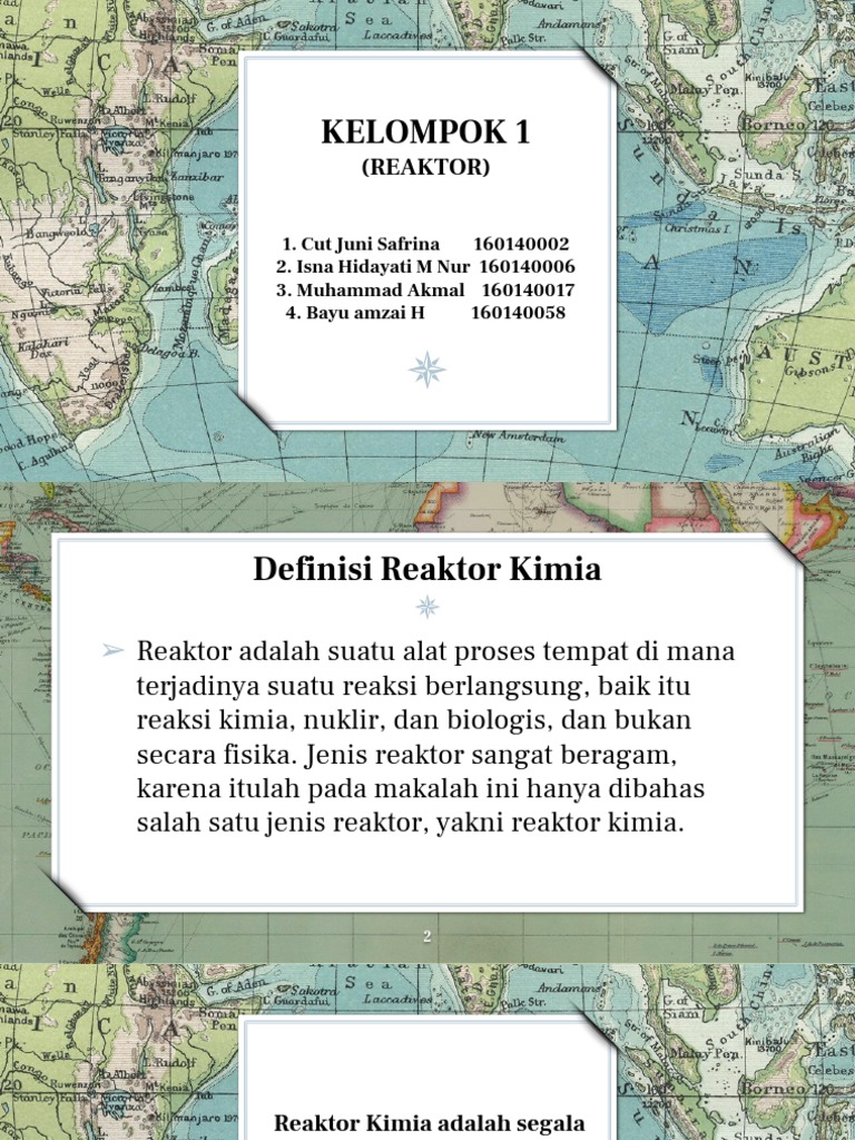Jenis dan Fungsi Reaktor Kimia | PDF