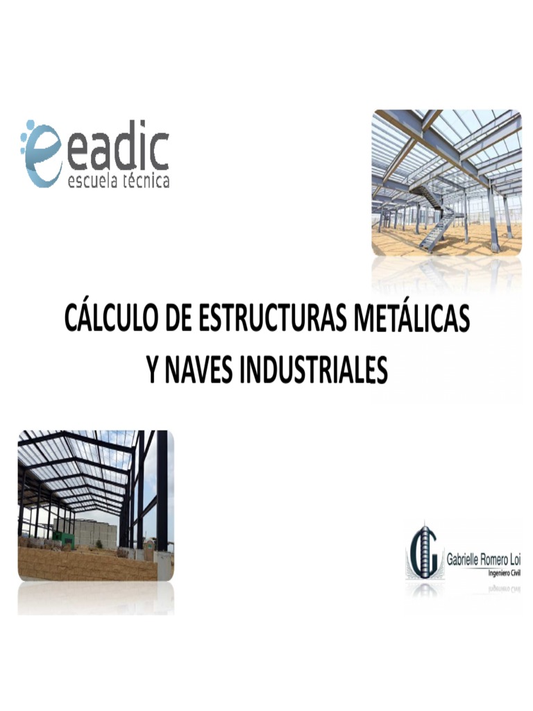 Cálculo y Diseño de Estructuras Metálicas | PDF | Pandeo | Acero