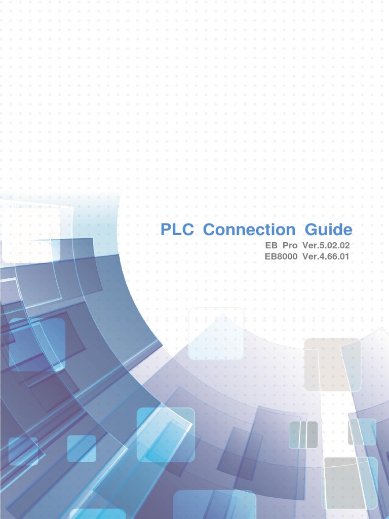 PLC Connection Guide 4 | PDF | Programmable Logic Controller | Computer ...