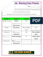 Values Worksheet for Kids | PDF