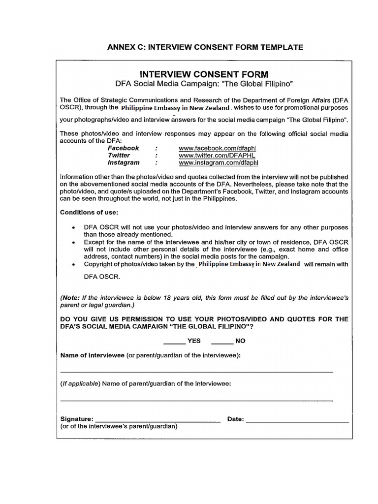 Consent Form | PDF