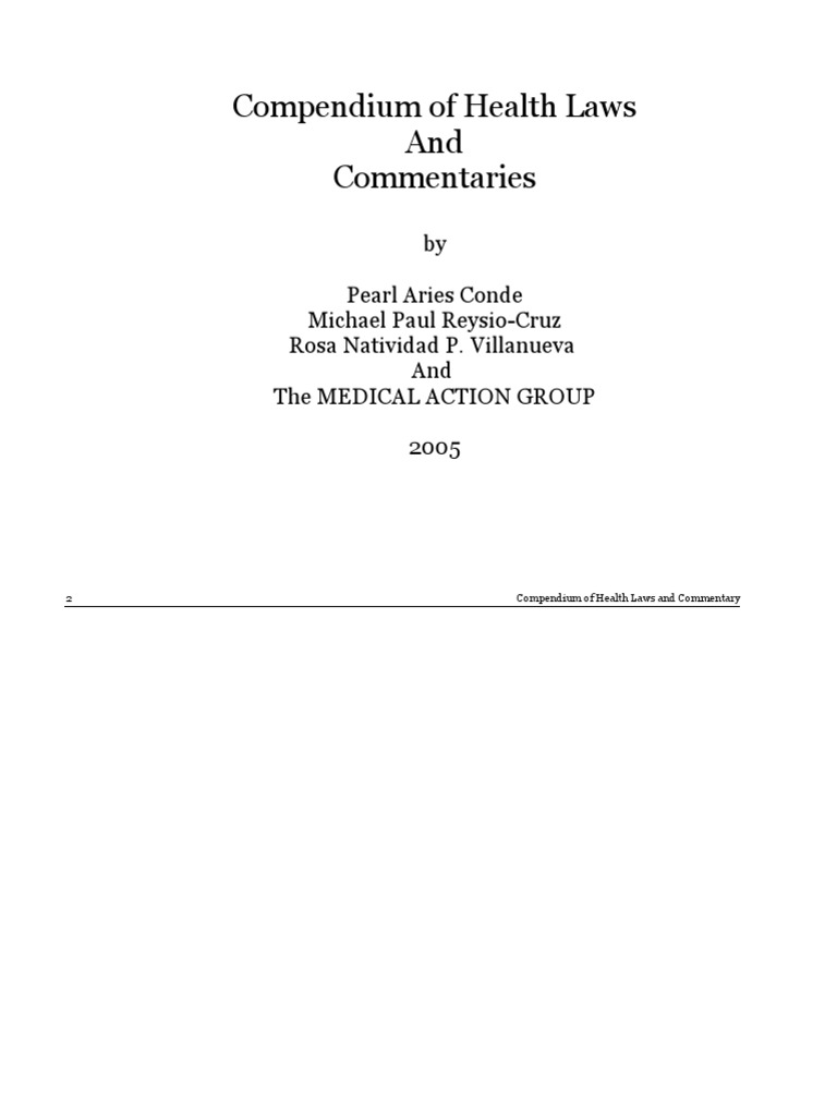 Compendium For Submission | PDF | Rule Of Law | Justice