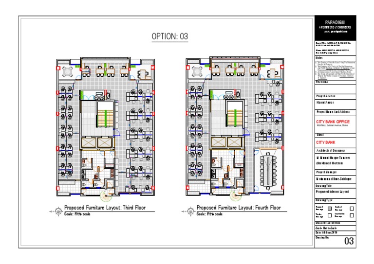 Approved Layout 3rd and 4th Floor | PDF | Economic Sectors | Engineering