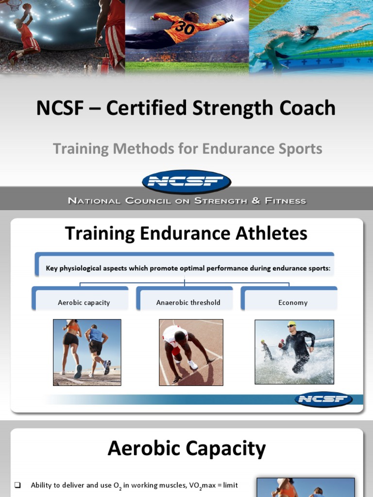 Endurance Training Methods Explained | PDF | Aerobic Exercise | Heart Rate