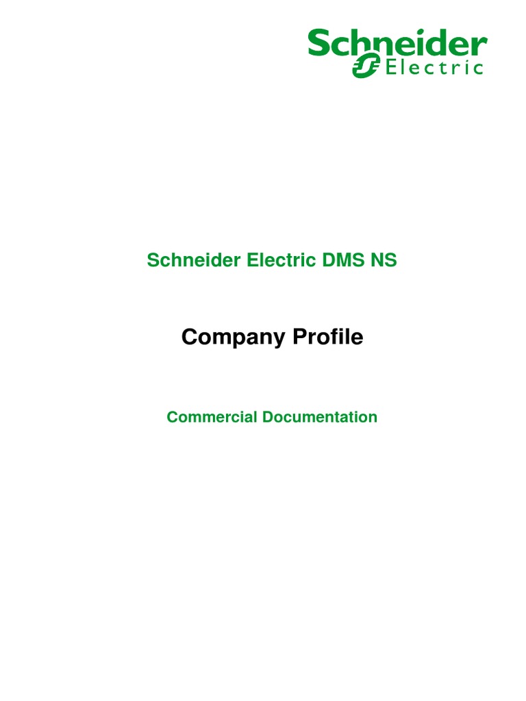 SE ADMS - Company Profile History | PDF | Smart Grid | Electrical Grid