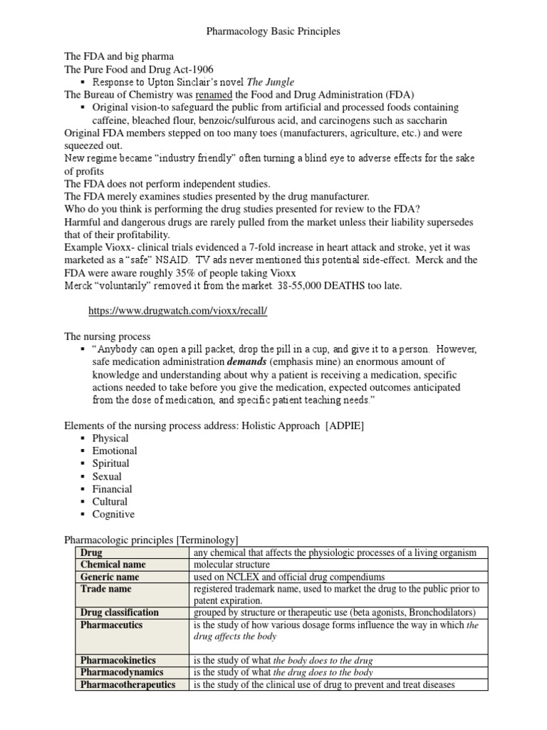 Drug Chemical Name Generic Name Trade Name Drug Classification ...