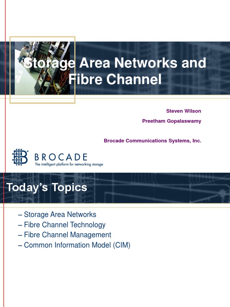 Brocade | PDF | Network Switch | Network Topology