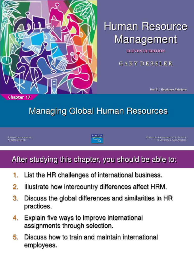 17 Managing Global Human Resources | Download Free PDF | Human Resource ...