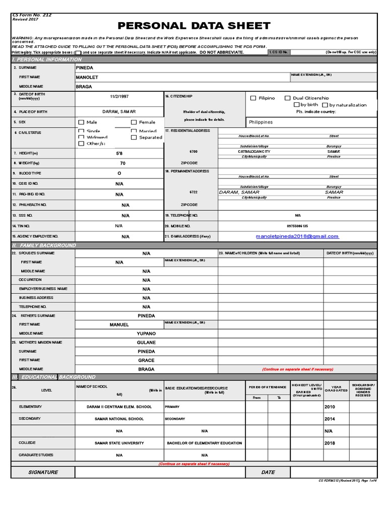 Pds 2019 | PDF | Passport | Employment