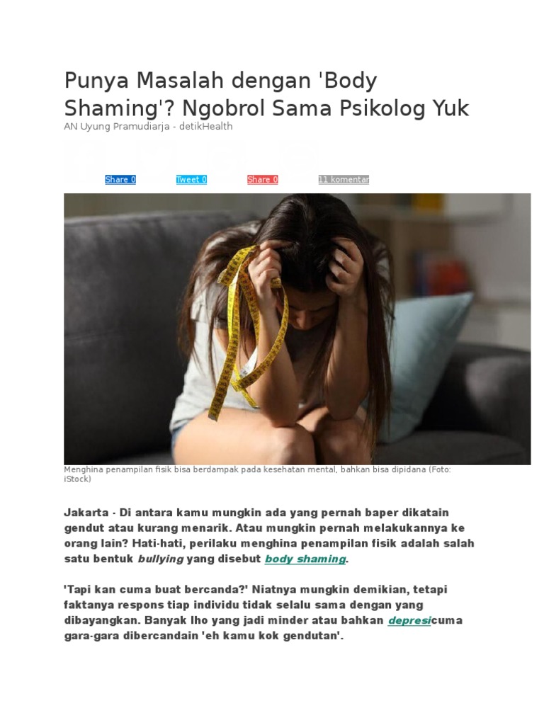 Body Shaming | PDF
