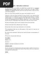Military Report Writing Guidelines | PDF