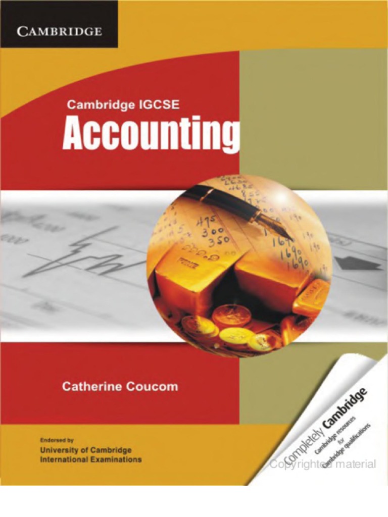 Cambridge Igcse Accounting Student | PDF