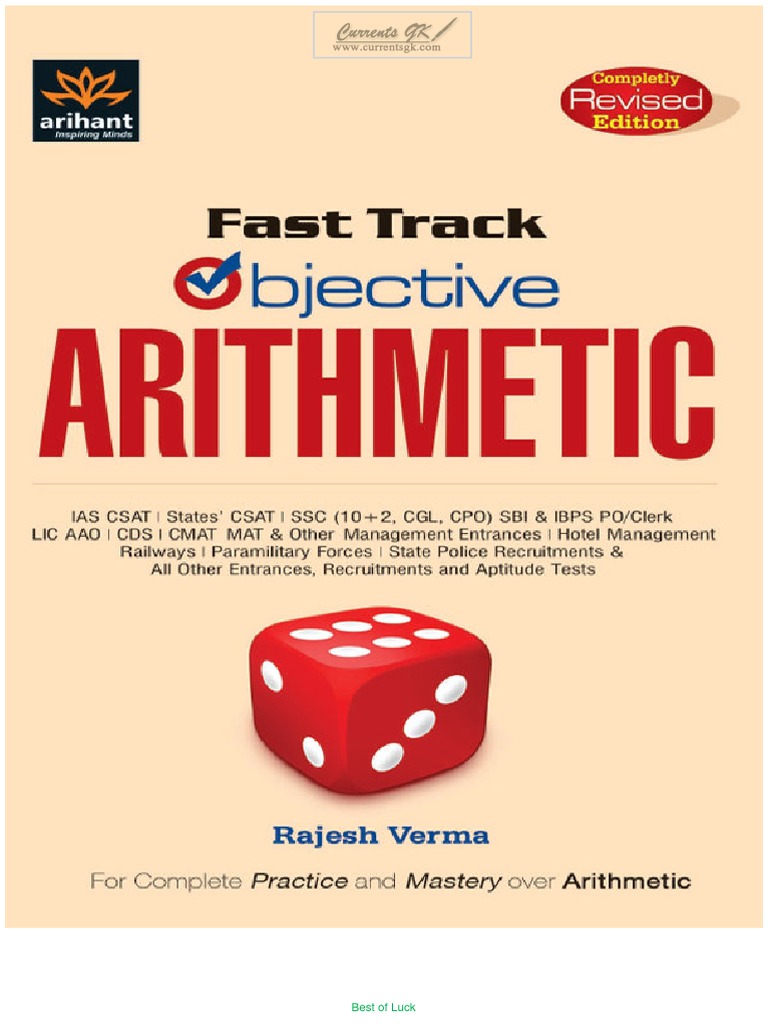 Fastrack Objective Mathematics by Rajesh Varma | Download Free PDF ...