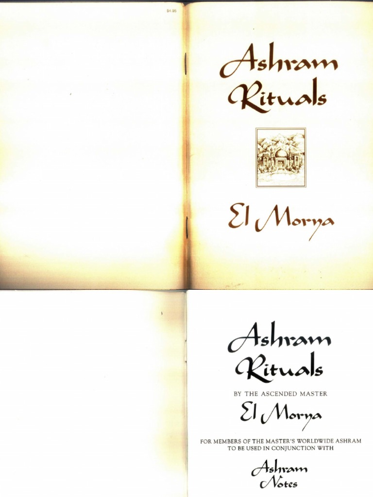 El Morya and Mark Prophet Ashram Rituals | PDF