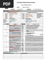 QB Evaluation Form | PDF | Quarterback | Gridiron Football