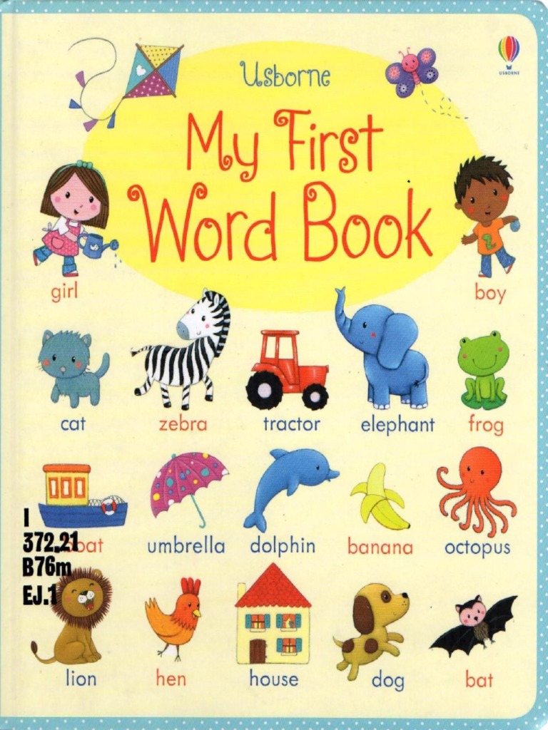 My First Word Book - English (Usborne) | PDF