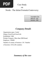 Nestle Infant Formula Scandal | PDF | Nestlé | Infant Formula