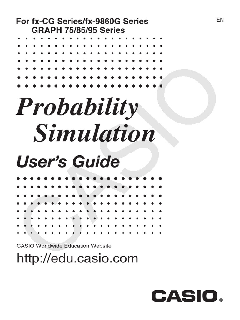 Probability Simulation: User's Guide | PDF | Randomness | Simulation
