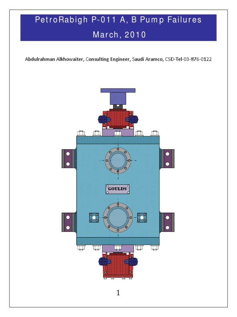 Petrorabigh VGO Pump Mechanical Seal Failures Analysis | PDF | Bearing ...