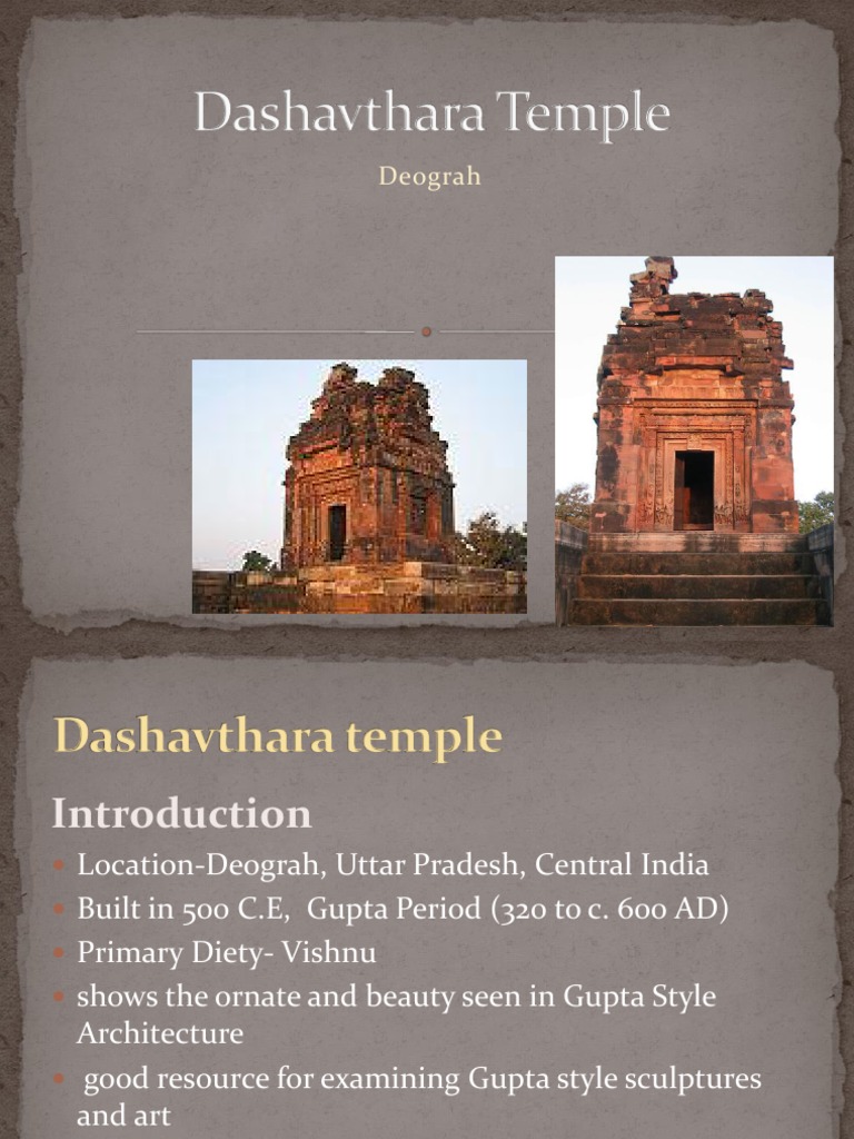 Explore the Ancient Gupta Temple of Deograh | PDF