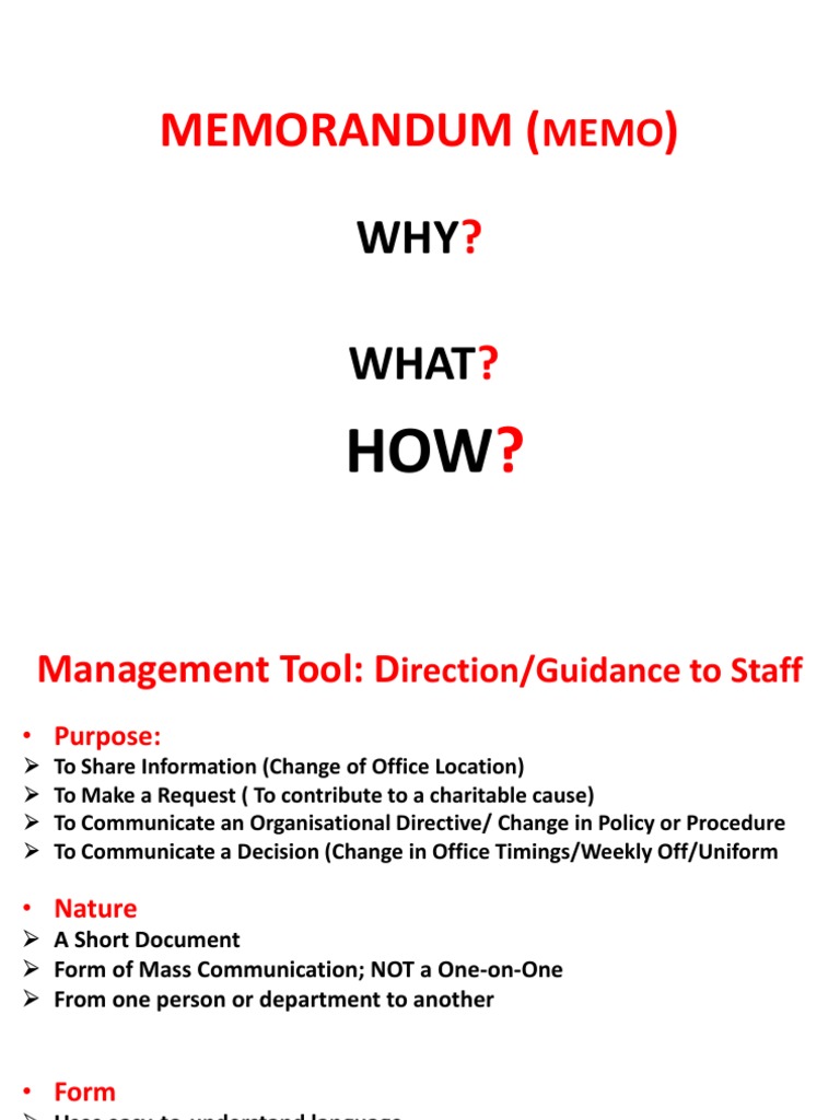 Memorandum | PDF | Memorandum | Communication
