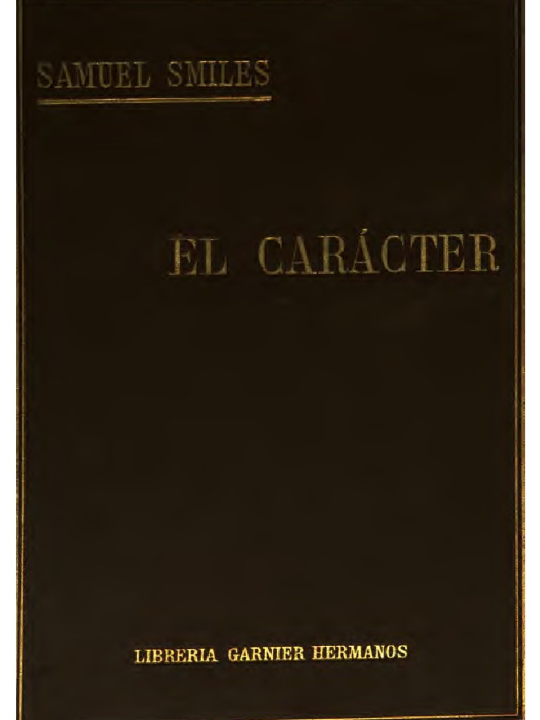 El Caracter Samuel Smiles PDF | PDF
