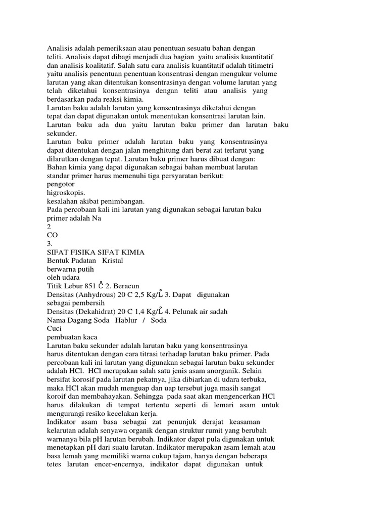 Dasar Teori Netralisasi | PDF