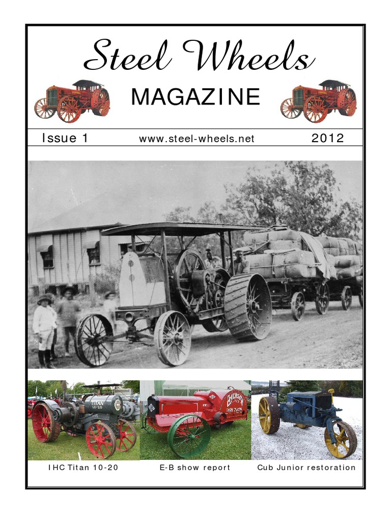 SteelWheelsMagazine Issue1 | PDF | Tractor | Piston