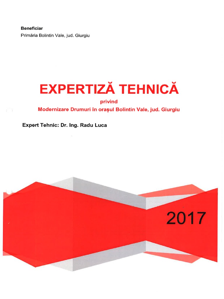 Expertiza Tehnica | PDF